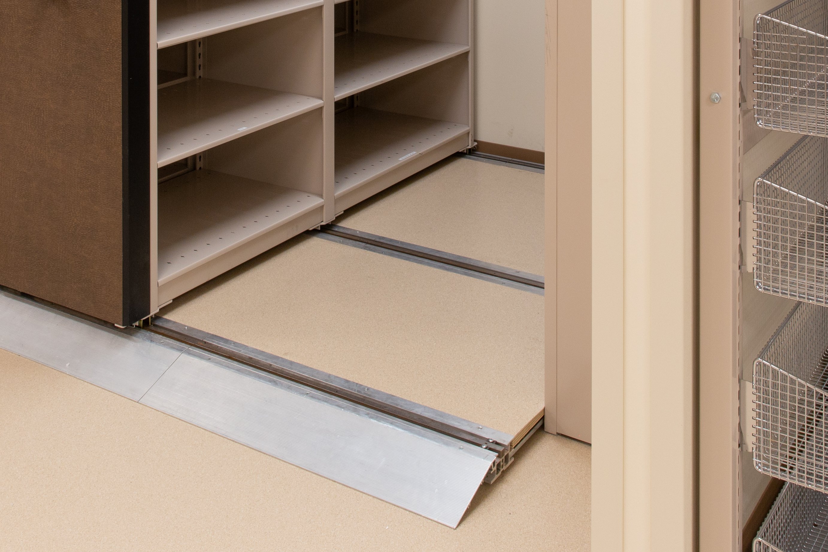 Low-Profile Mobile Shelving | Donnegan Storage Systems